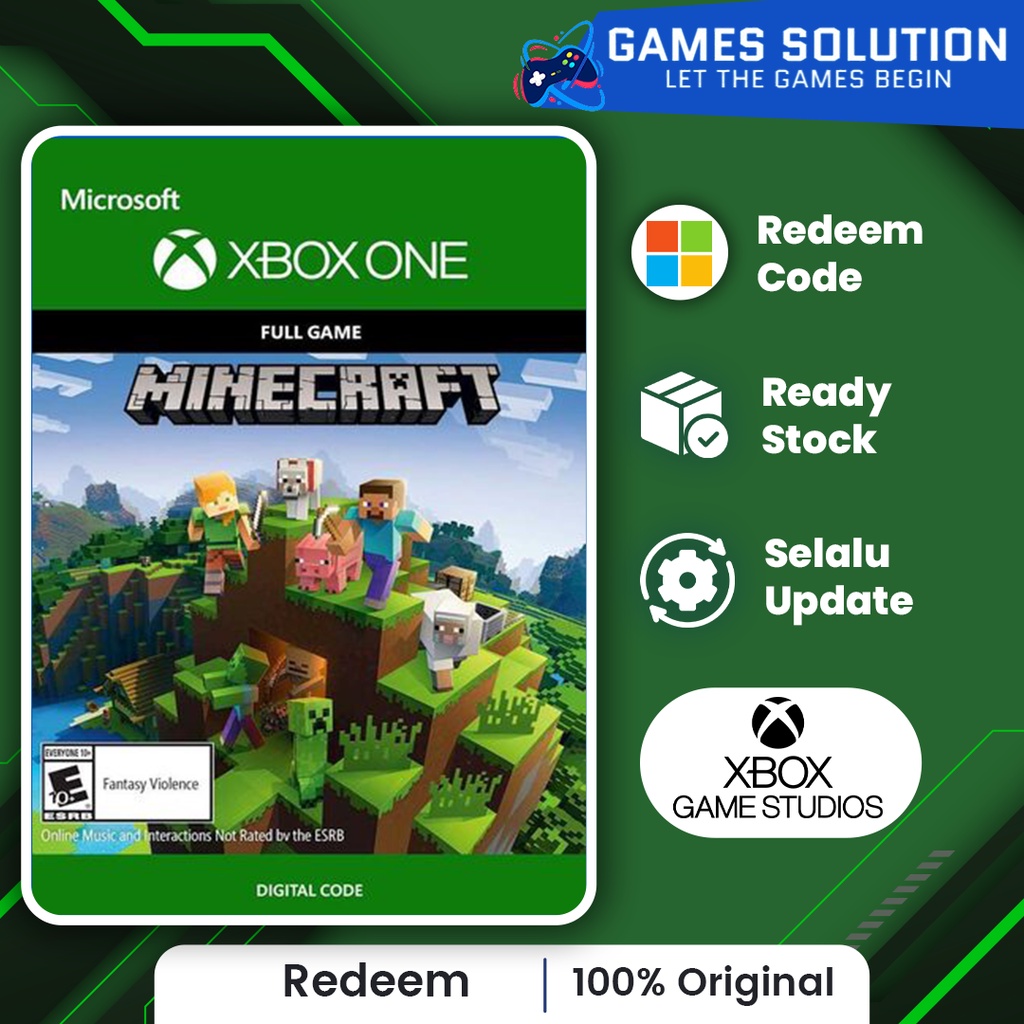 Jual Minecraft Xbox Redeem Code | Shopee Indonesia