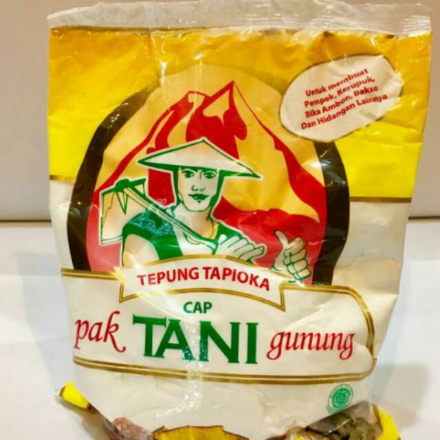 Jual Sagu tani tepung tapioka /sagu cap pak tani gunung 500gr | Shopee ...