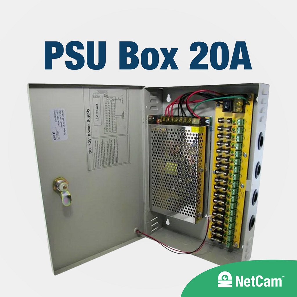 Jual PSU BOX 20A POWER SUPPLY BOX 20A 18 PORT | Shopee Indonesia