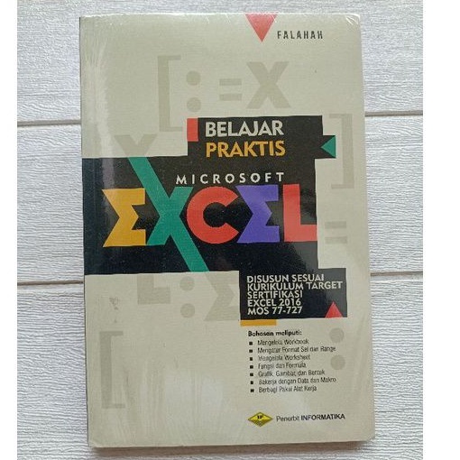Jual Original - Belajar Praktis Microsoft Excel oleh Falahah | Shopee Indonesia