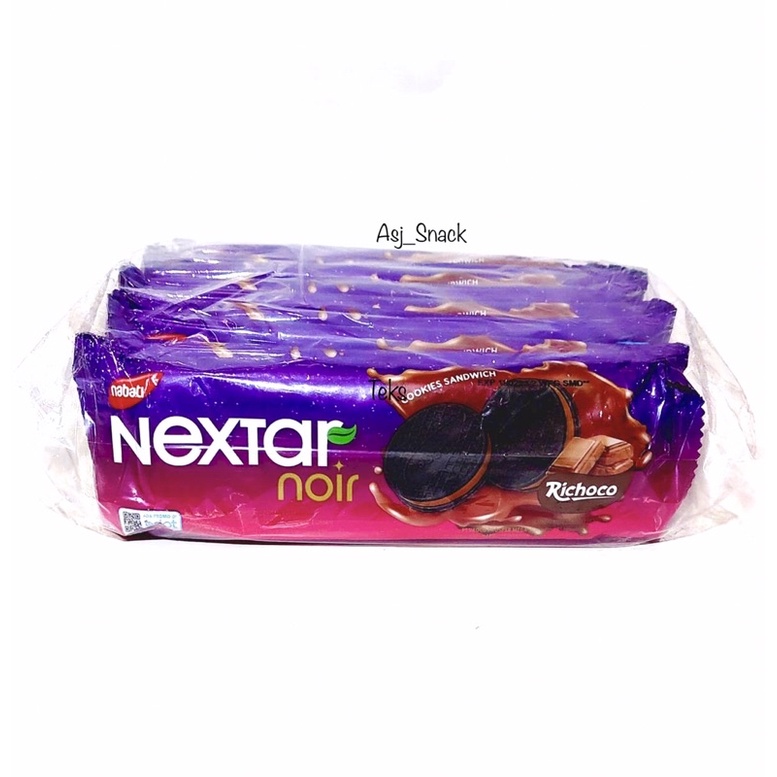 Jual Nabati Nextar Noir Richoco Cookies Sandwich ( 10 pcs x 22g ...