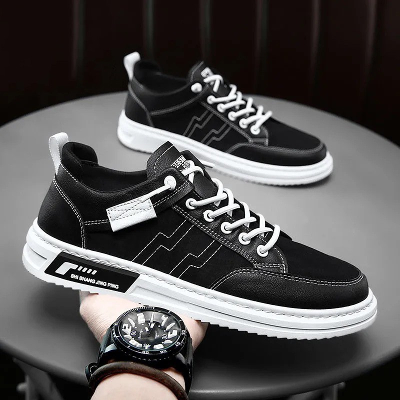 Jual Sepatu Pria Sneakers Fashion Sepatu Cowok Terbaru PANARYBODY High Quality Trendy Kekinian ...