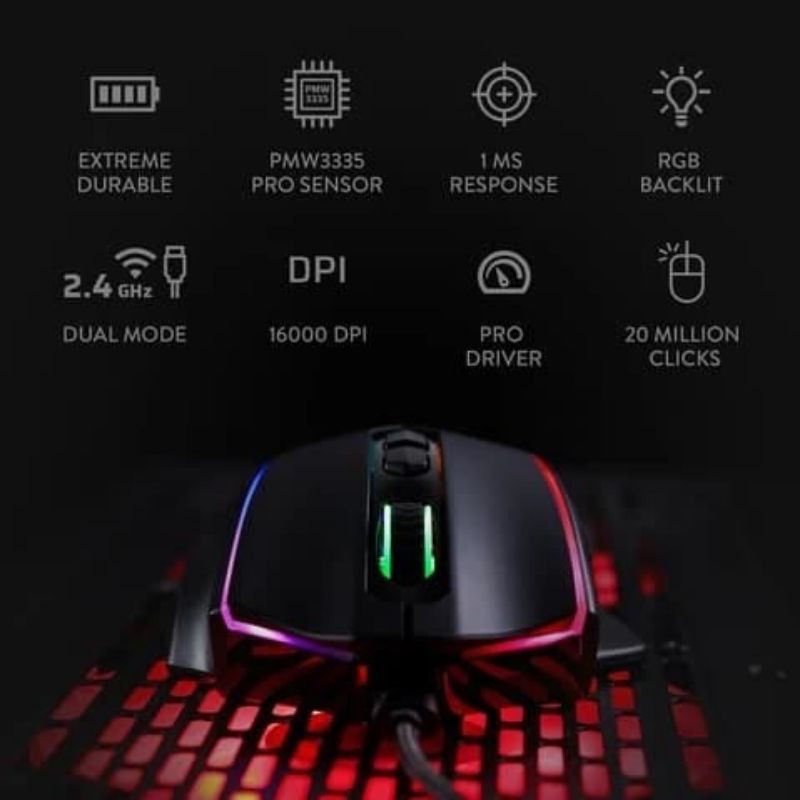 Jual mouse Red Dragon 99 persen baru | Shopee Indonesia