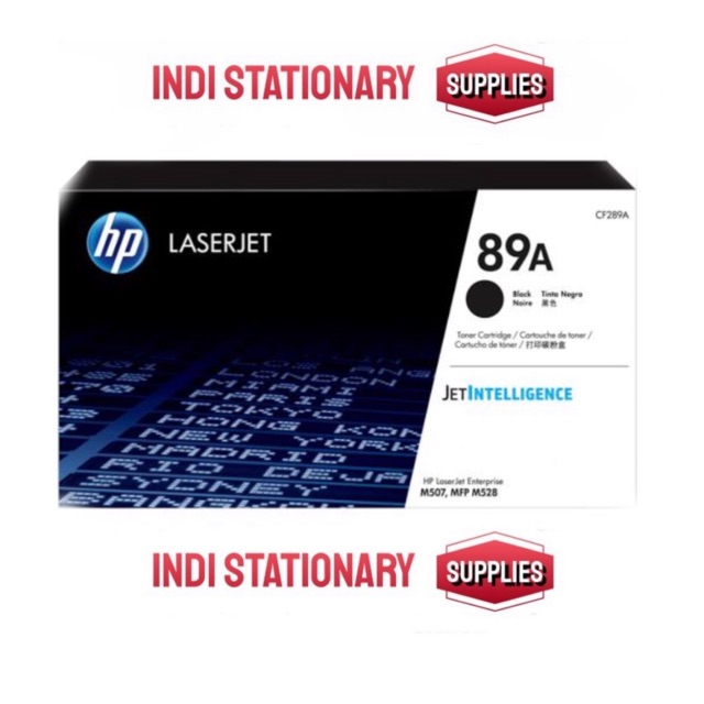 Jual Toner HP 89A Black LaserJet Cartridge [CF289A] | Shopee Indonesia
