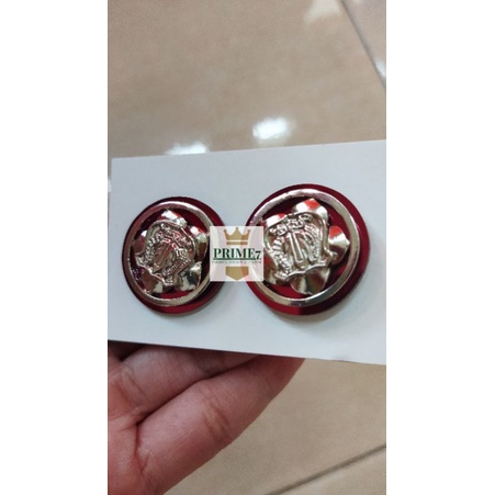 Jual MONOGRAM SATPAM SECURITY PREMIUM TIMAH COR TEBAL SEPUH GOLD ...