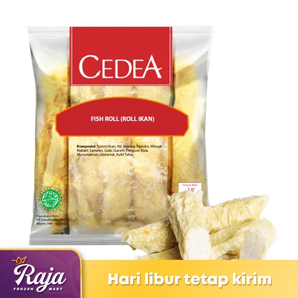 Jual Cedea Fish Roll 250gr / Fish Roll / Frozen Food / Kentang Beku ...