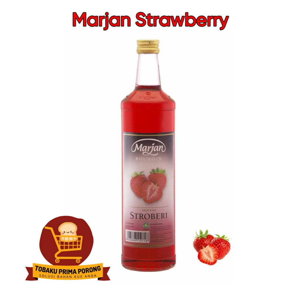 Jual MARJAN BOUDOIN SYRUP STOBERI - UKURAN 460ML | Shopee Indonesia