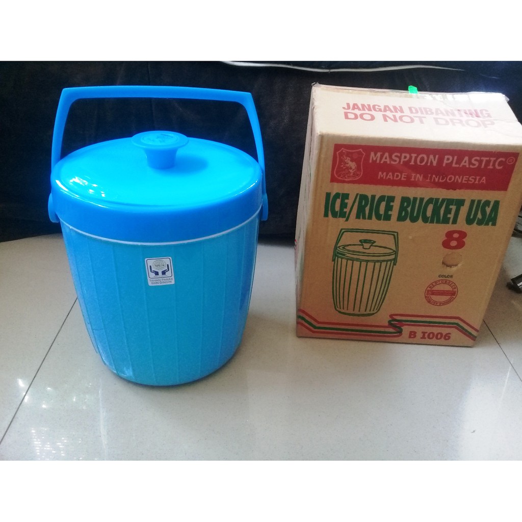 Jual Rice Bucket USA Ice 8 Liter Hot & Cold - Maspion B1006 | Shopee ...