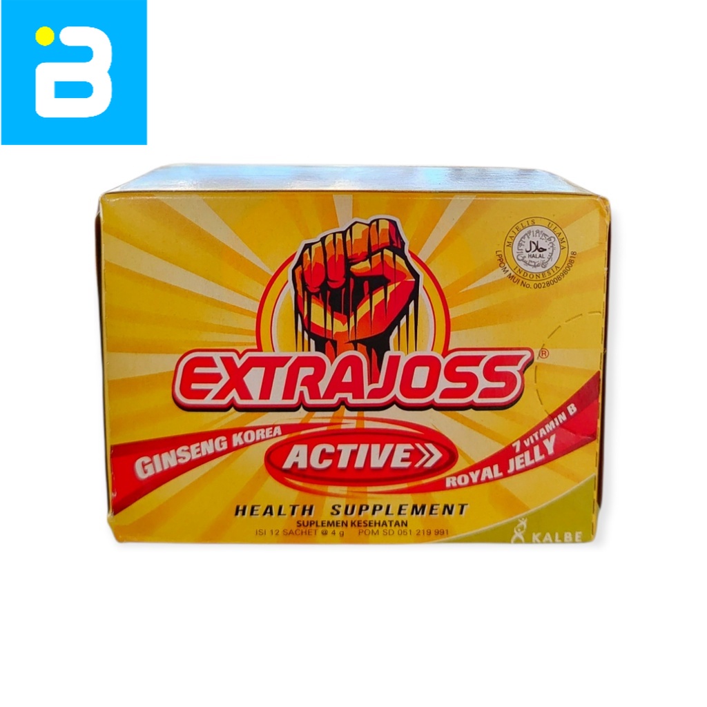 Jual Extra Joss Active 1 Box (12x4g) | Shopee Indonesia