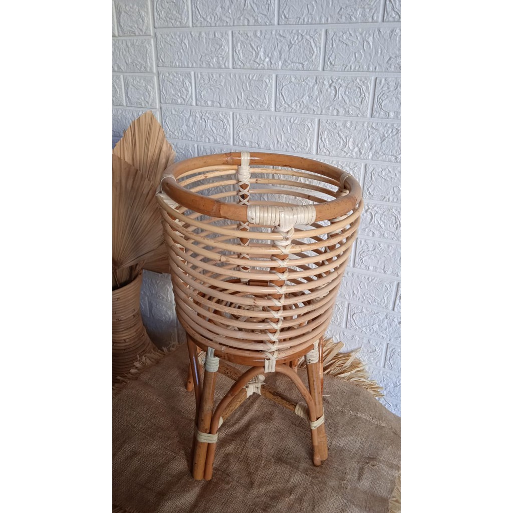 Jual Cover Pot Rotan/Standing Pot Rotan Mini/Standing Tanaman | Shopee ...