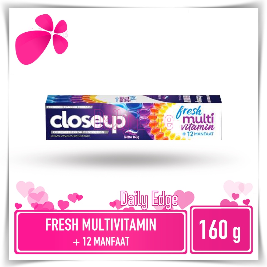 Jual Close Up Pasta Gigi Fresh Multivitamin Complete Protection 160g ...