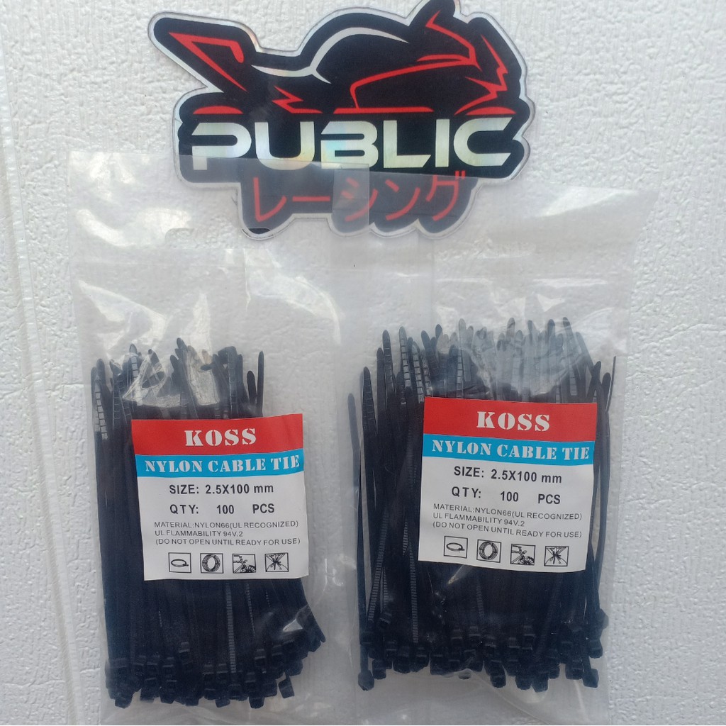 Jual KABEL TIES 10CM / KABEL TIES / KABEL SERUT/TALI TIES / PENGIKAT ...