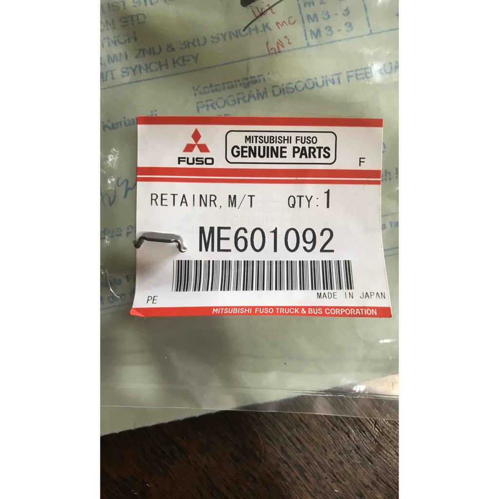 Jual Plat retainer syncromis transmisi Canter PS 110 125 ori KTB ...