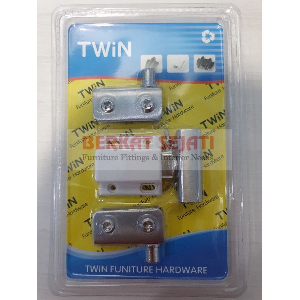 Jual Engsel PIVOT SS Kaca Jepit Magnit Magnet Push Pintu Lemari Kaca ...