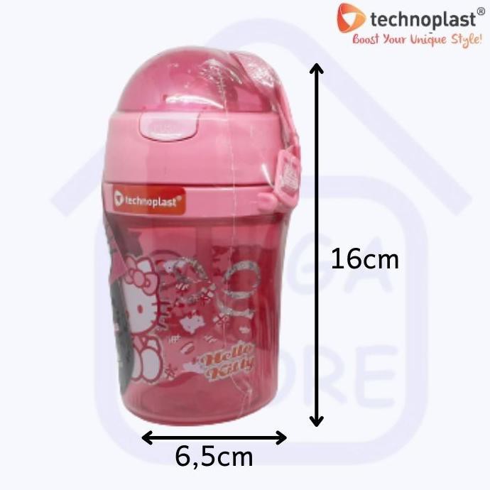 Jual Jualan Technoplast Botol Minum Sedotan Bertali Bpa Free Karakter ...