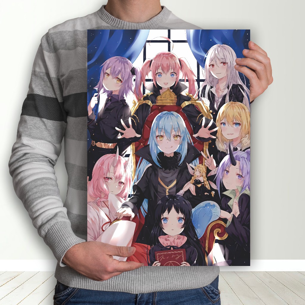 Jual Poster Tensei Shitara Slime Datta Ken Tensura Size A3+ Anime ...