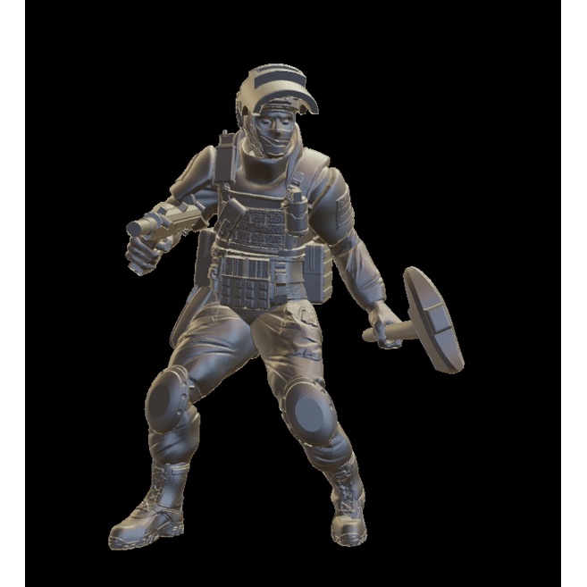 Jual Miniature Figure Counter Strike SWAT 1/64 1/87 HO diorama | Shopee ...