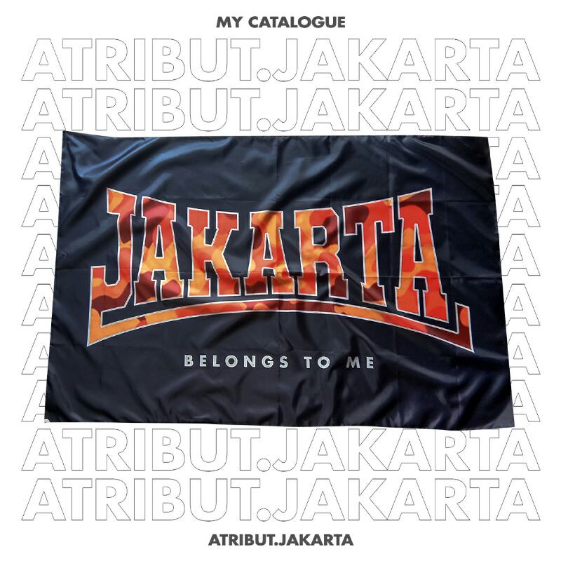 Jual Bendera Persija Jakarta - Jakarta belongs to me | Shopee Indonesia
