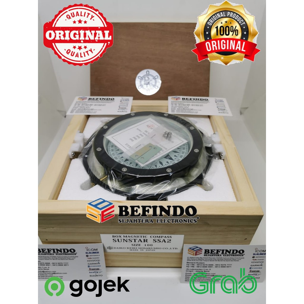 Jual Kompas DAIKO 4 inch Box kayu Compass DAIKO Sun Star SSA2-100 | Shopee Indonesia