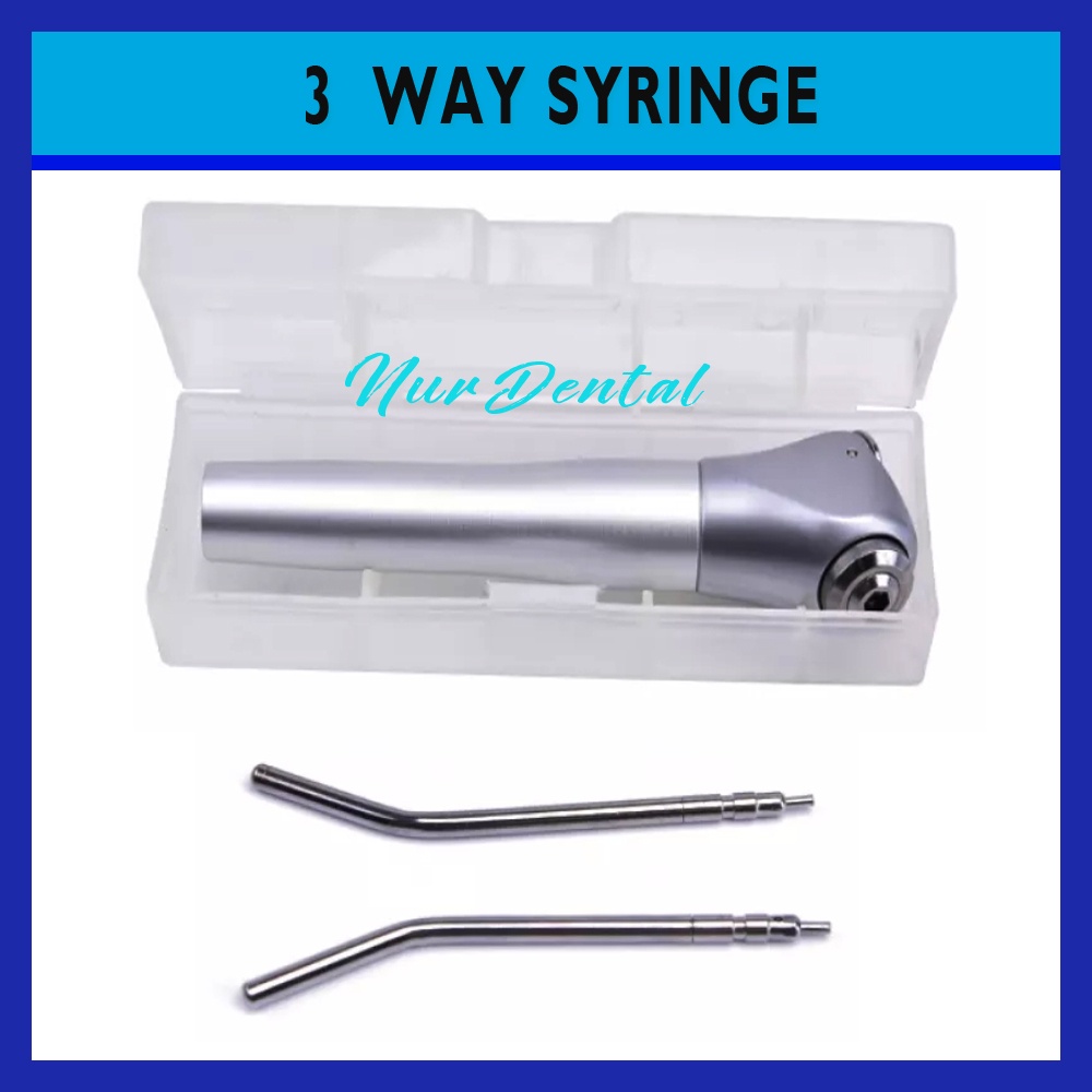 Jual DENTAL THREEWAY SYRINGE TREE WAY SYRINGE 3 WAY SYRINGE | Shopee ...