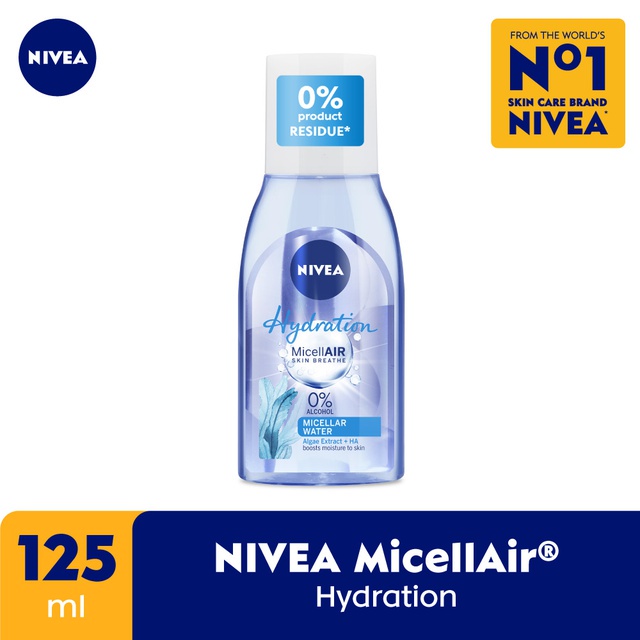 Jual NIVEA MICELAR WATER HYDRATION 125ML | Shopee Indonesia