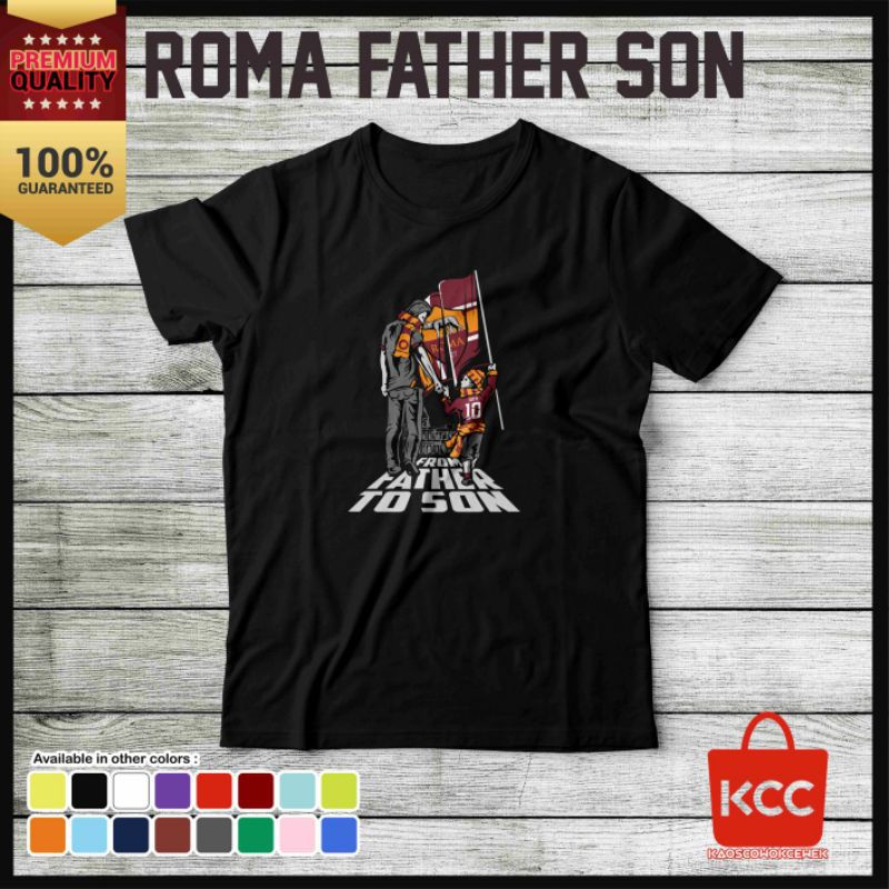 Jual KAOS DISTRO PREMIUM PRIA ROMA FATHER SON | Shopee Indonesia