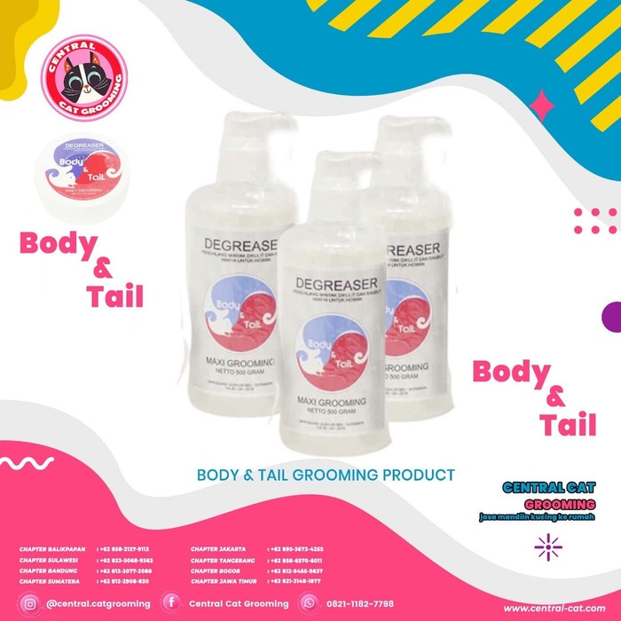 Jual Body & Tail Degreaser Maxi Grooming 500Gr Shampoo Kucing & Anjing | Shopee Indonesia