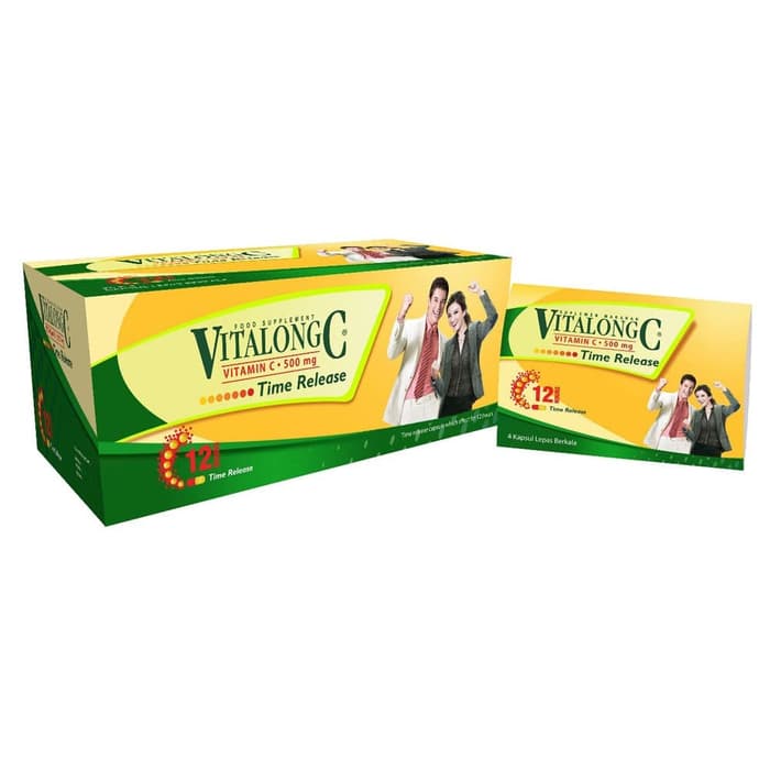 Jual Vitalong C 100 tablet vitamin c | Shopee Indonesia
