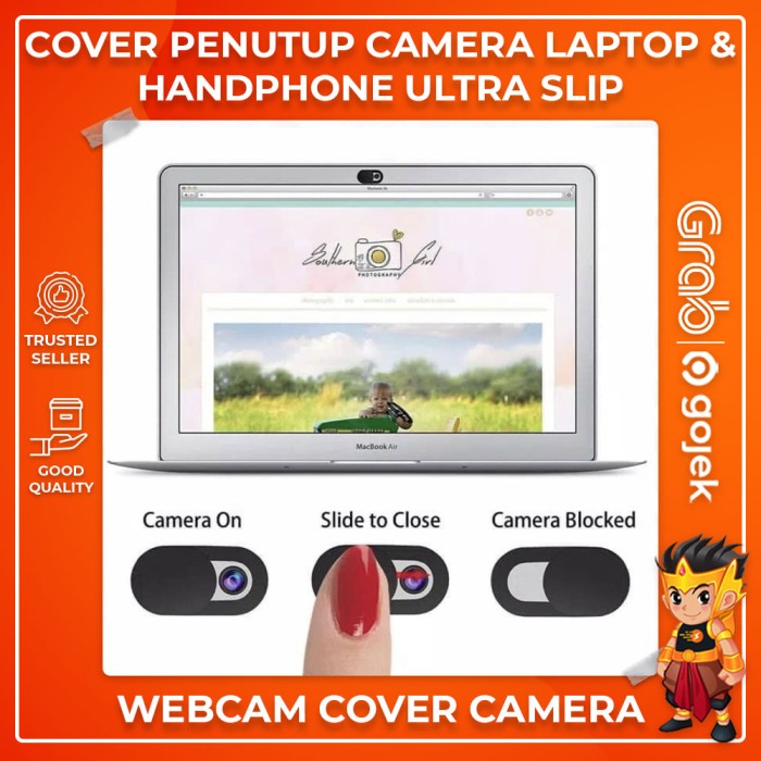 Jual Cover Webcam Penutup Pelindung Kamera Laptop HP Ultra Slim Slide ...