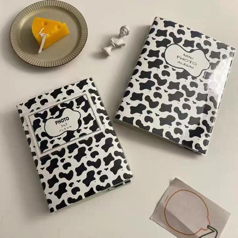 Jual album foto motif plentong sapi hitam putih qualitas premium ...