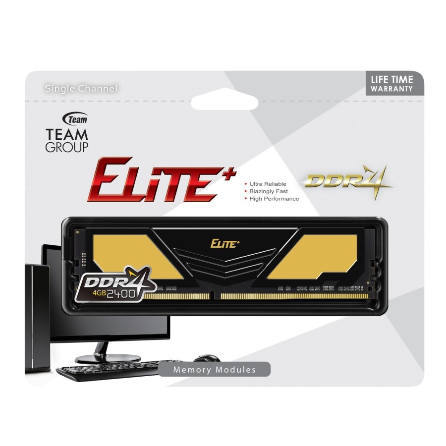 Jual MEMORY PC TEAM GROUP ELITE 4GB DDR4 2400MHZ | Shopee Indonesia