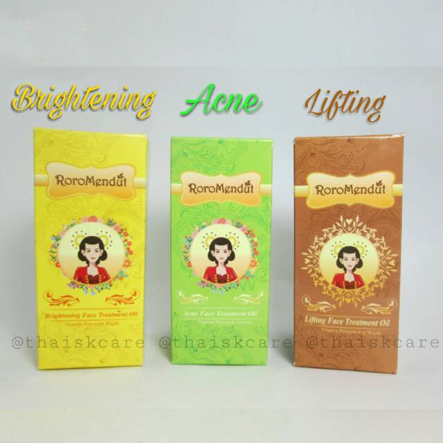 Jual (Ready All Variant ) Roro Mendut Face Treatment Oil / ACNE FTO ...