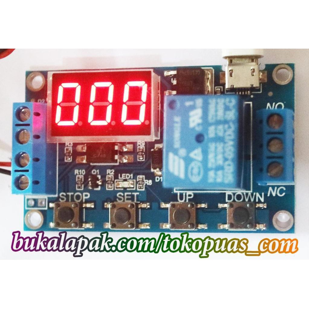 Jual digital timer countdown delay switch control on off menit detik ...