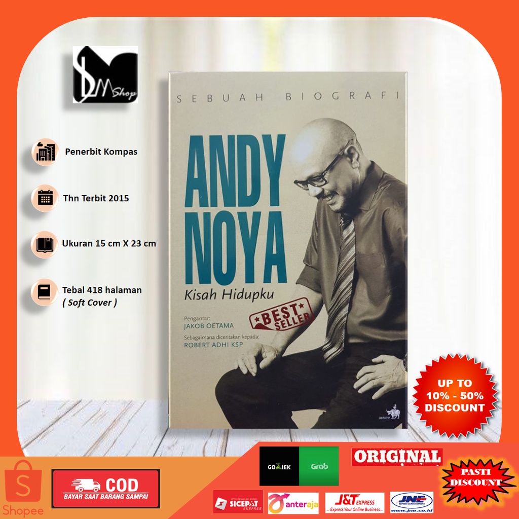 Jual Buku ANDY NOYA KISAH HIDUPKU | Shopee Indonesia