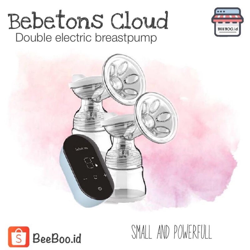 Jual [SEWA] Bebetons Cloud Double Electric Breast Pump Pompa Asi Elektrik | Shopee Indonesia