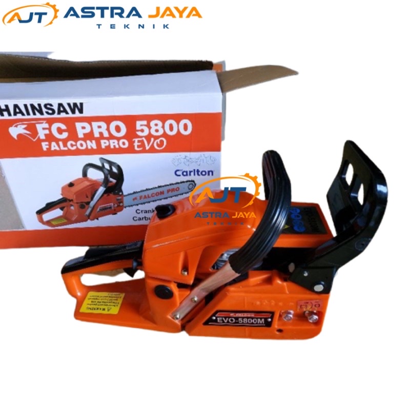 Jual Mesin Chainsaw Falcon Pro 5800 22" Bar Baja Mesin Gergaji Potong ...