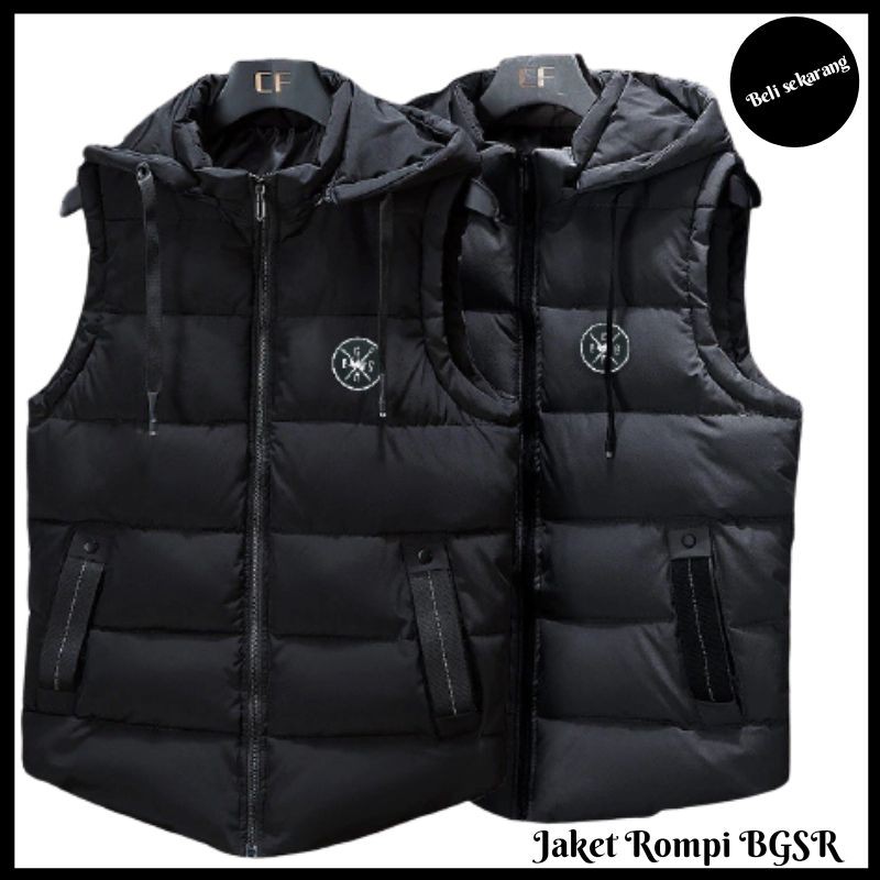 Jual Jaket Rompi / Vest Pria / Rompi Pria BGSR Murah | Shopee Indonesia