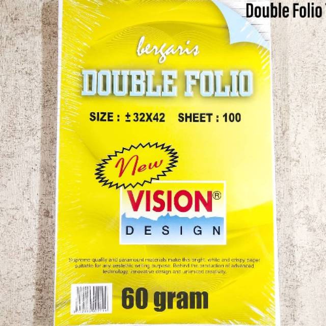 Jual Double Folio Vision 100 Lembar | Shopee Indonesia