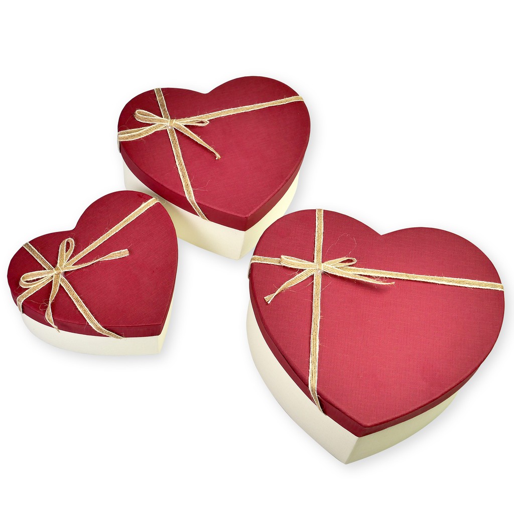 Jual Scoop Kotak Kado Love Merah Pita Goni (1pc) 62260500 | Shopee ...
