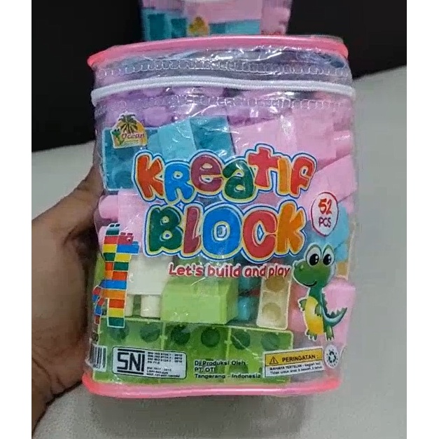 Jual Mainan Edukasi Balok Susun Puzzle Ocean Block Building Kreatif ...