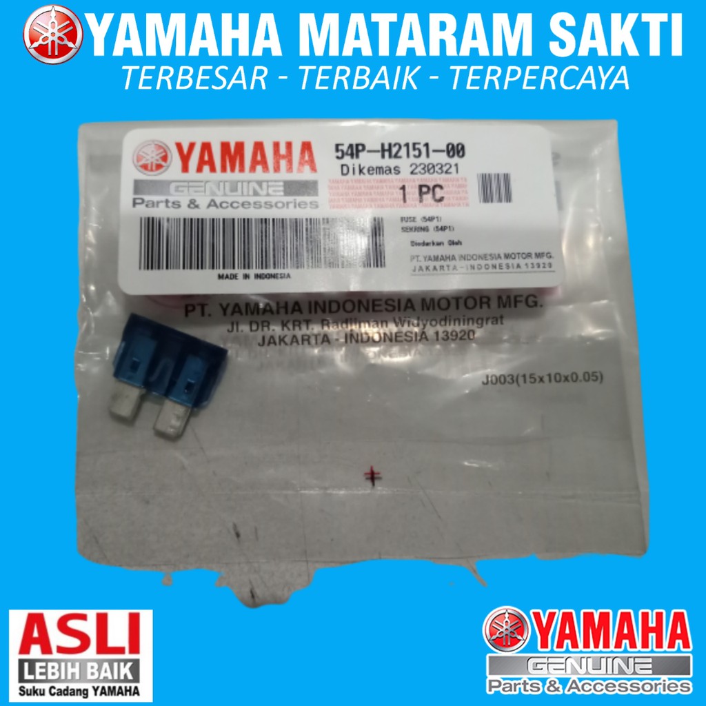 Jual FUSE / SEKRING TANCAP BLADE 15A MIO J , X-RIDE , GT 125 , FINO ...