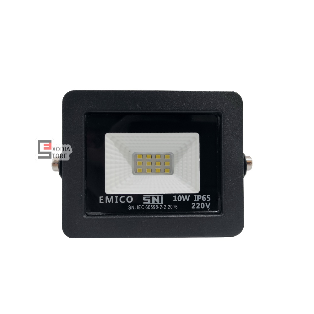 Jual Emico Lampu Sorot SMD LED 10 watt SNI IP65 Lampu Tembak Floodlight utk Panggung / Outdoor ...