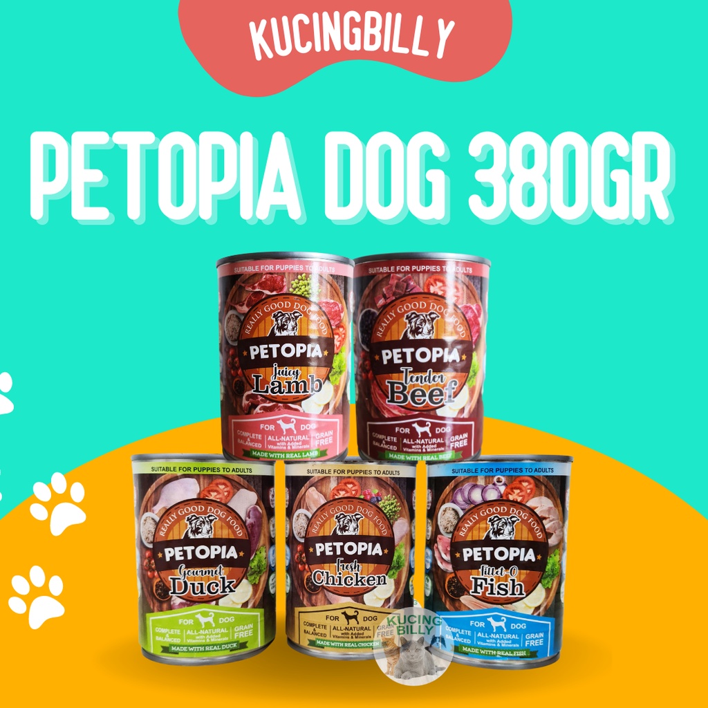Jual PETOPIA DOG 380GR makanan anjing | Shopee Indonesia