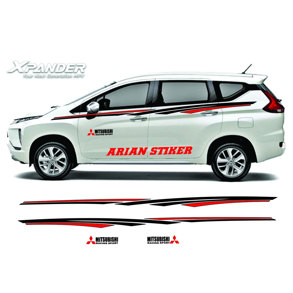 Jual Stiker Mobil Xpander Stiker Striping List Xpander Stiker Mobil Mitsubishi Xpander Terbaru ...