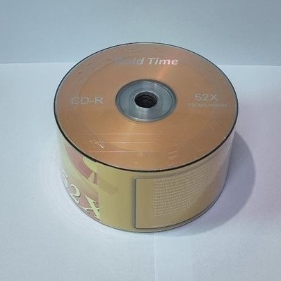 Jual CD-R 52X GOLD TIME SPINDEL ISI 50 KEPING | Shopee Indonesia