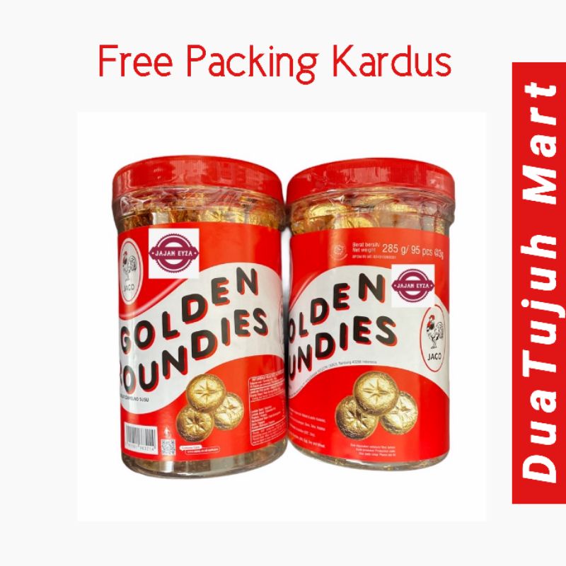 Jual GOLDEN ROUNDIES 250 Gram /COKELAT KOIN JAGO | Shopee Indonesia