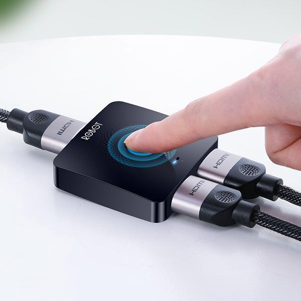 Jual ROBOT HM103 HDMI SWITCH AND SPLITTER 2IN 1OUT / 1IN 2 OUT 4K ...