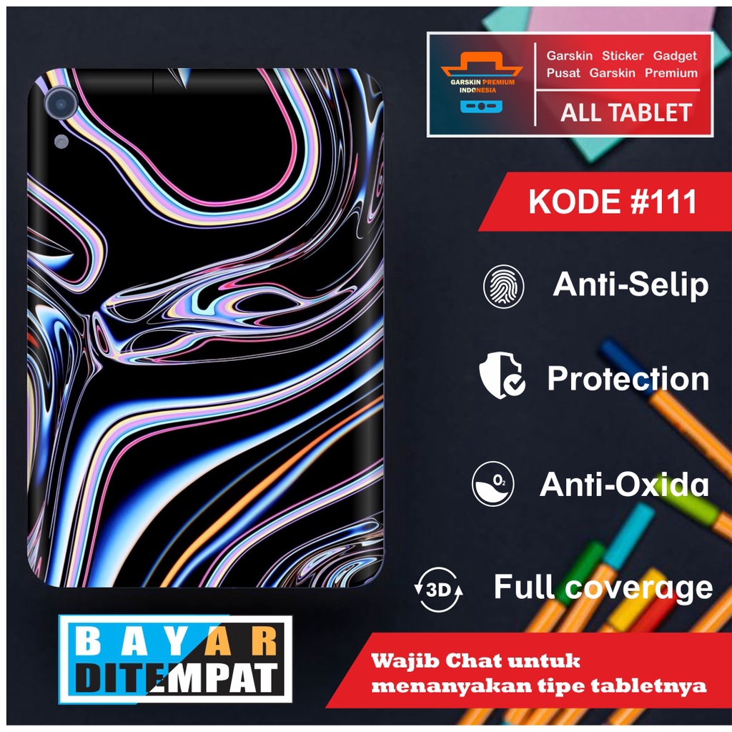 Jual Garskin Stiker All Tab / Tablet Samsung ,iPad, Advan Dll (WAJIB ...