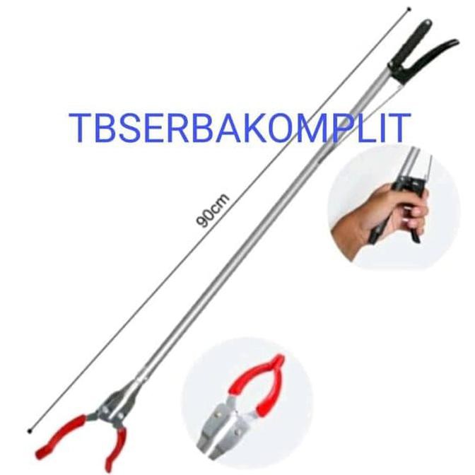 Jual TONGKAT PENJEPIT SAMPAH 90CM BAHAN BESI ALAT BANTU CAPIT TANGKAP ...