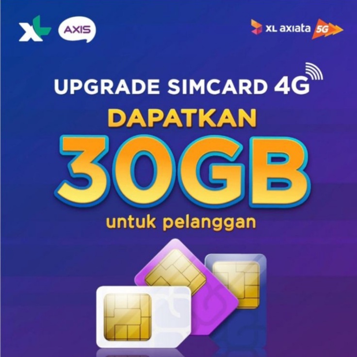 Jual Kartu Upgrade XL (3G ke 4G) | Shopee Indonesia
